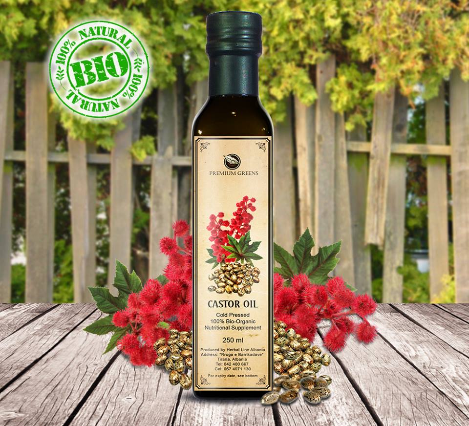 Vaj Kastori (Ricini) Natyral - Herbal Line
